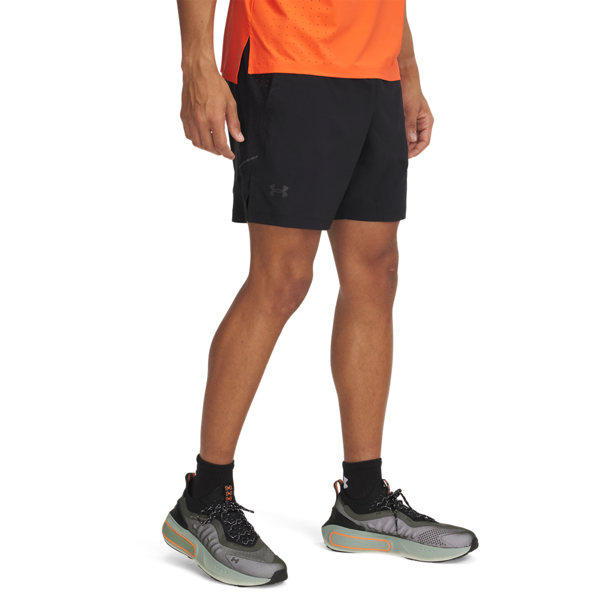 UA LAUNCH PRO 2N1 7 SHORTS | Kvantum Sport Online Shop